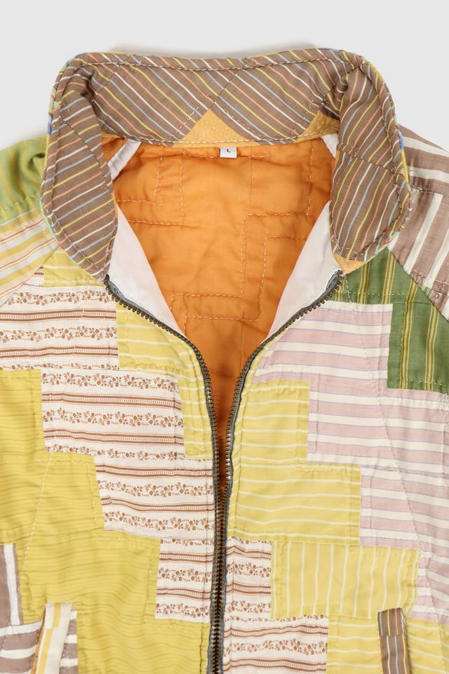 Reworked Full Zip Quilt Jacket | Urban Outfitters