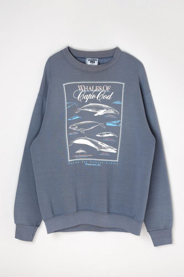 Vintage 90s Whales of Cape Cod Sweatshirt | Urban Outfitters