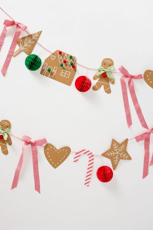Meri Meri Gingerbread Garland | Urban Outfitters