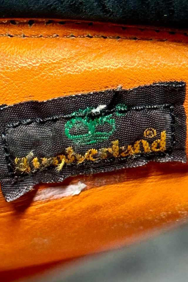 Vintage 1990s Timberland Black Leather Hiking Boots | Urban Outfitters
