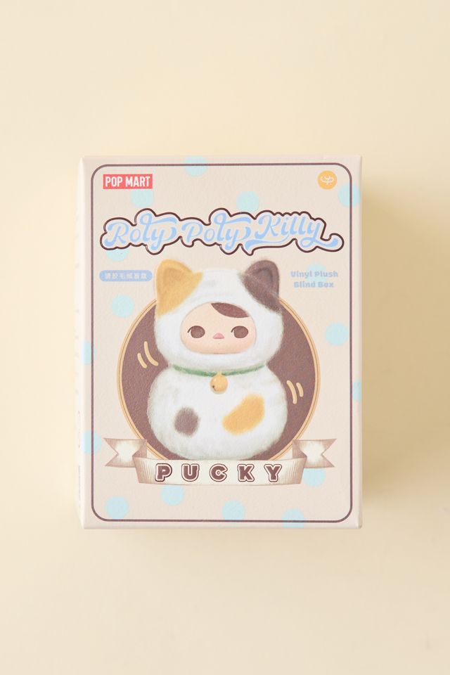 POP MART PUCKY Roly-Poly Kitty Series Blind Box Vinyl Plushie Figure ...
