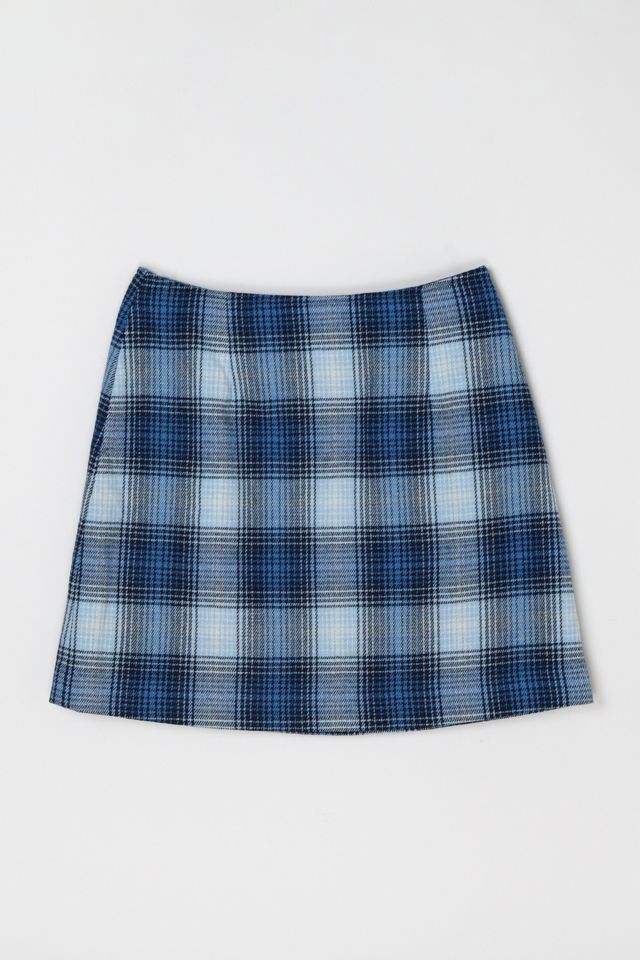 Vintage Y2k Plaid Mini Skirt | Urban Outfitters