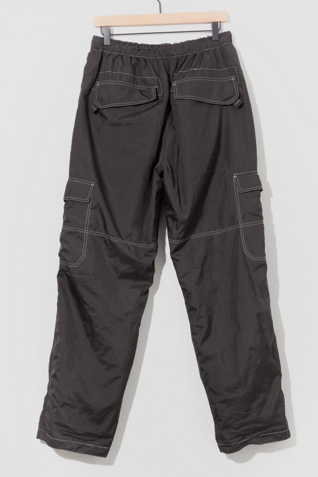 Vintage Y2K Baggy Reversible Nylon Athletic Pants | Urban Outfitters