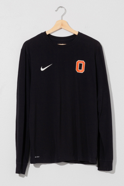 Vintage Y2K Oregon State Nike Dri-Fit Long Sleeve Athletic Shirt ...