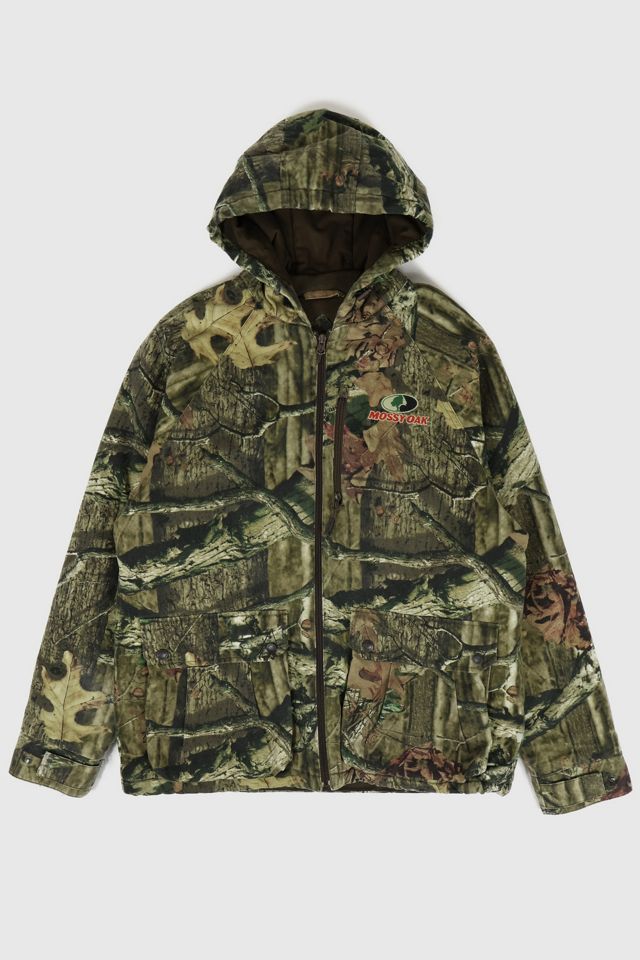 Vintage Mossy Oak Camo Hooded Jacket | Urban Outfitters