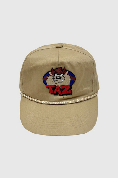 Vintage 1990’s Looney Tunes Taz Patch Twill Dad Hat | Urban Outfitters