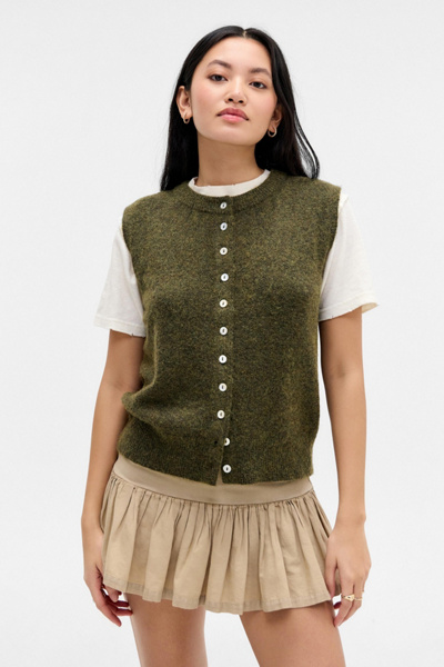 UO Button-Through Tank Vest | Urban Outfitters
