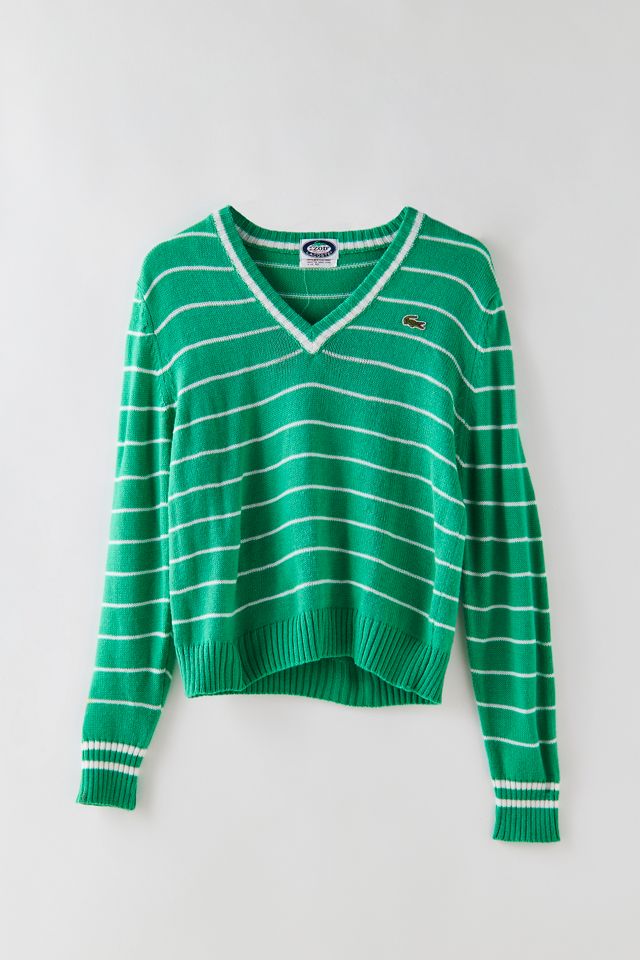 Vintage Stripe V-Neck Sweater | Urban Outfitters