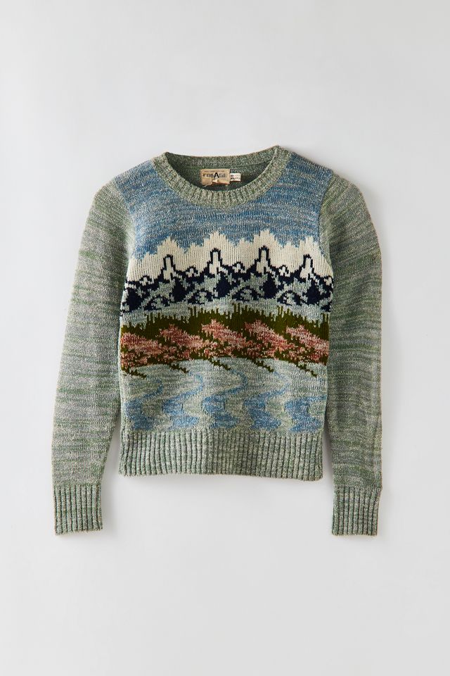 Vintage Mountain Crew Neck Sweater | Urban Outfitters