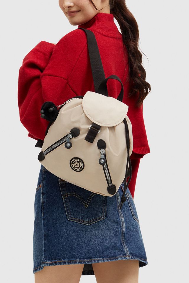 Kipling New Fundamental Heritage Nylon Small Backpack | Urban Outfitters