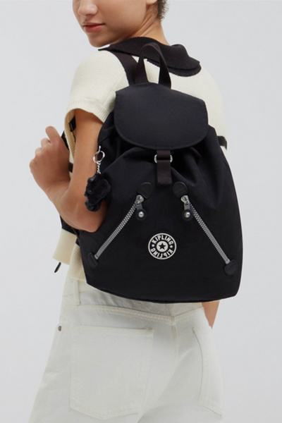 Kipling New Fundamental Heritage Nylon Large Backpack | Urban Outfitters