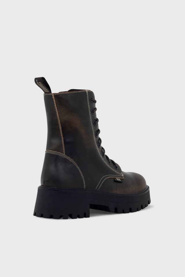 ROC Crew Leather Combat Boot | Urban Outfitters