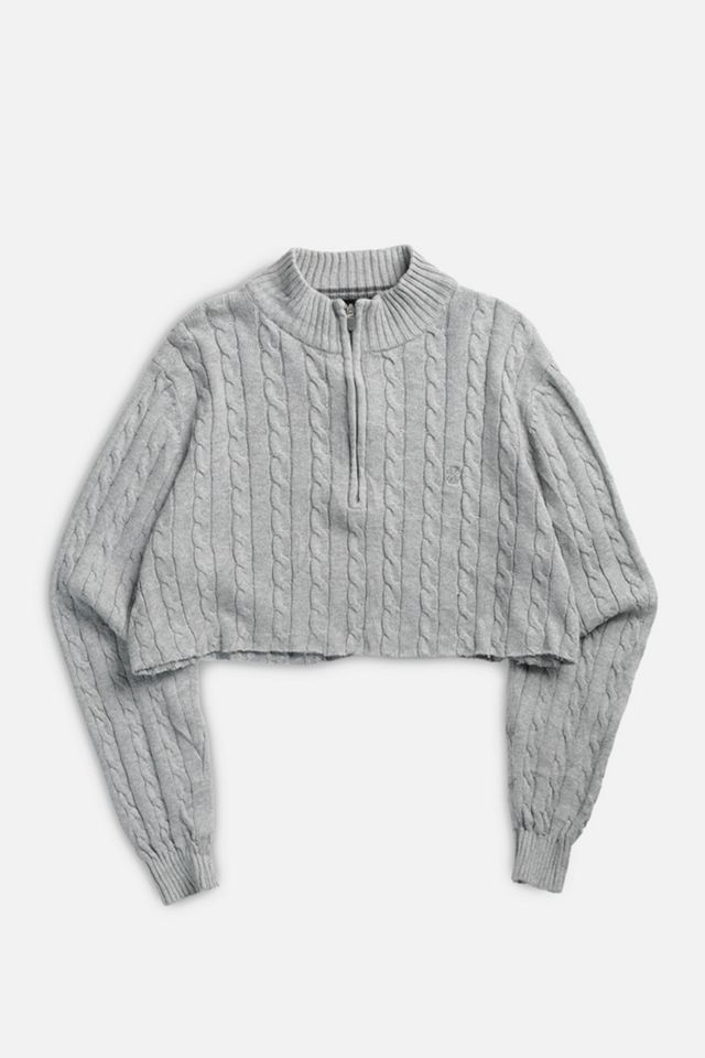 Frankie Collective Rework Crop Knit Sweater 027 | Urban Outfitters