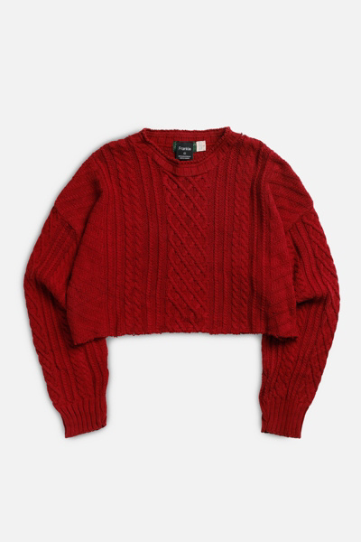 Frankie Collective Rework Crop Knit Sweater 047 | Urban Outfitters