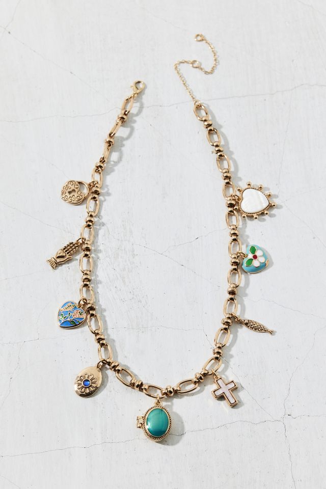 Urban outfitters lucky charm necklace store