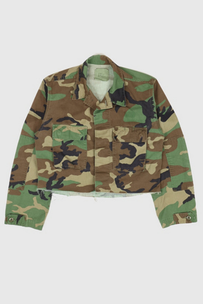 Vintage Camo Cropped Jacket | Urban Outfitters