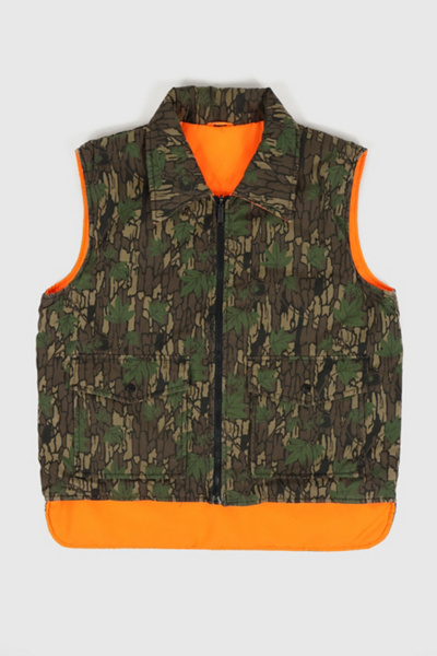 Vintage Reversible Camo Vest | Urban Outfitters