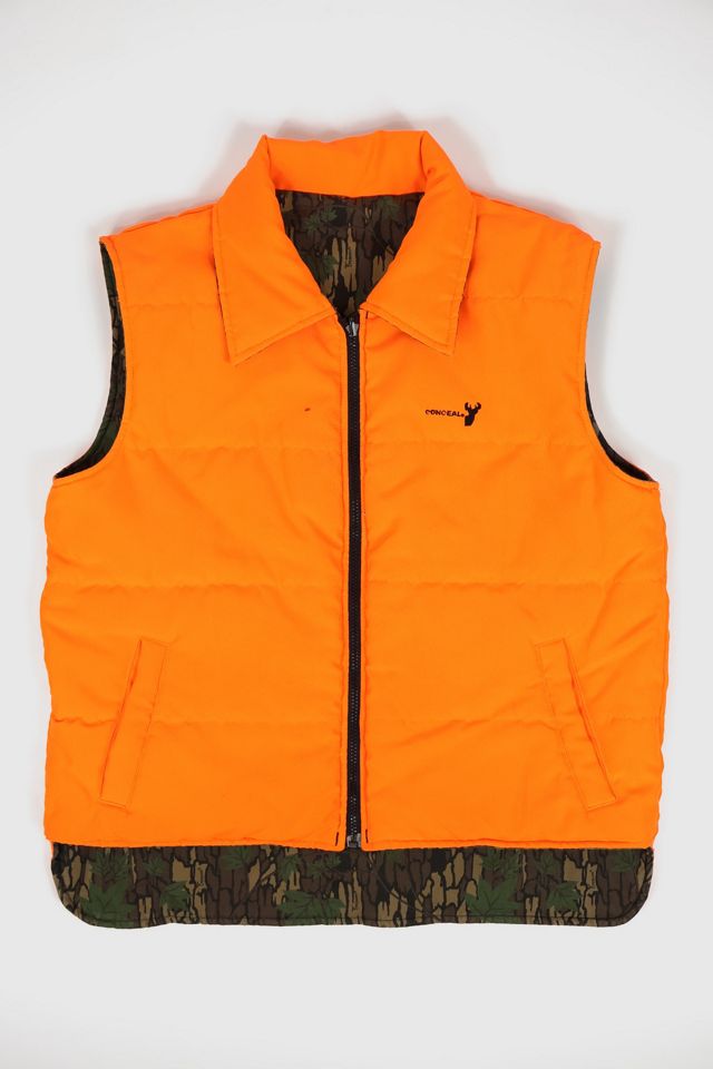 Vintage Reversible Camo Vest | Urban Outfitters