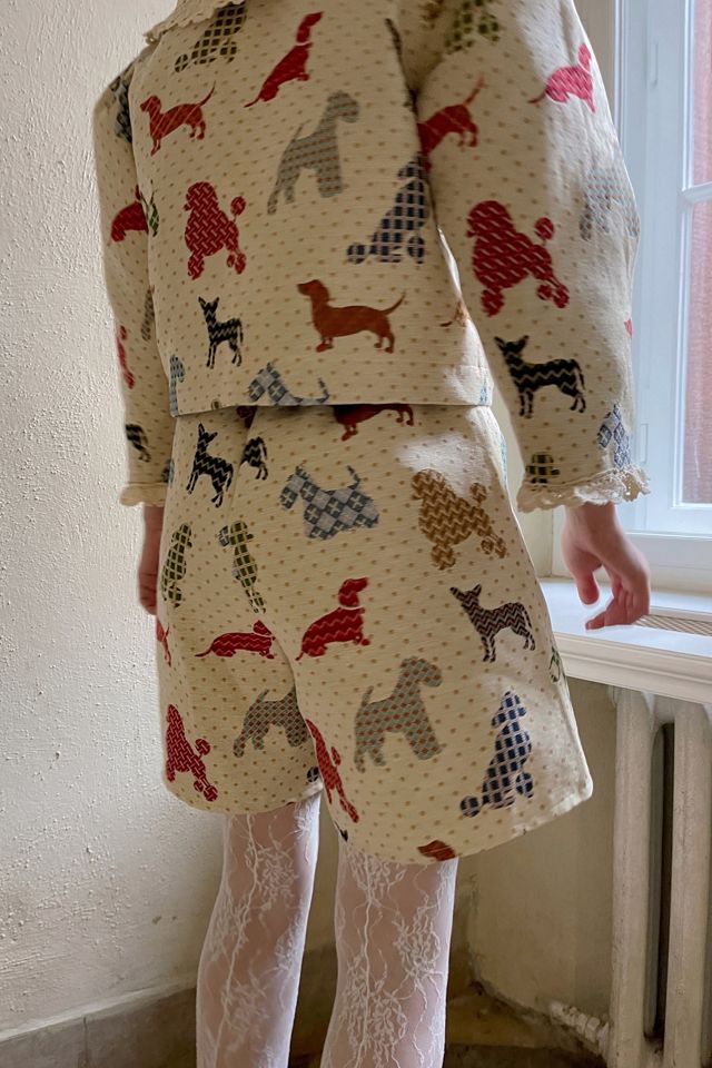 Dreamers Rebels Dog Lace Set | Urban Outfitters