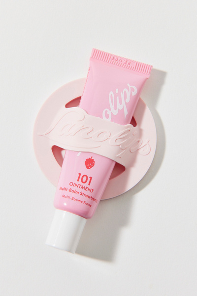 Lanolips 101 Ointment Strawberry & Phone Lip Balm Holder Set | Urban ...