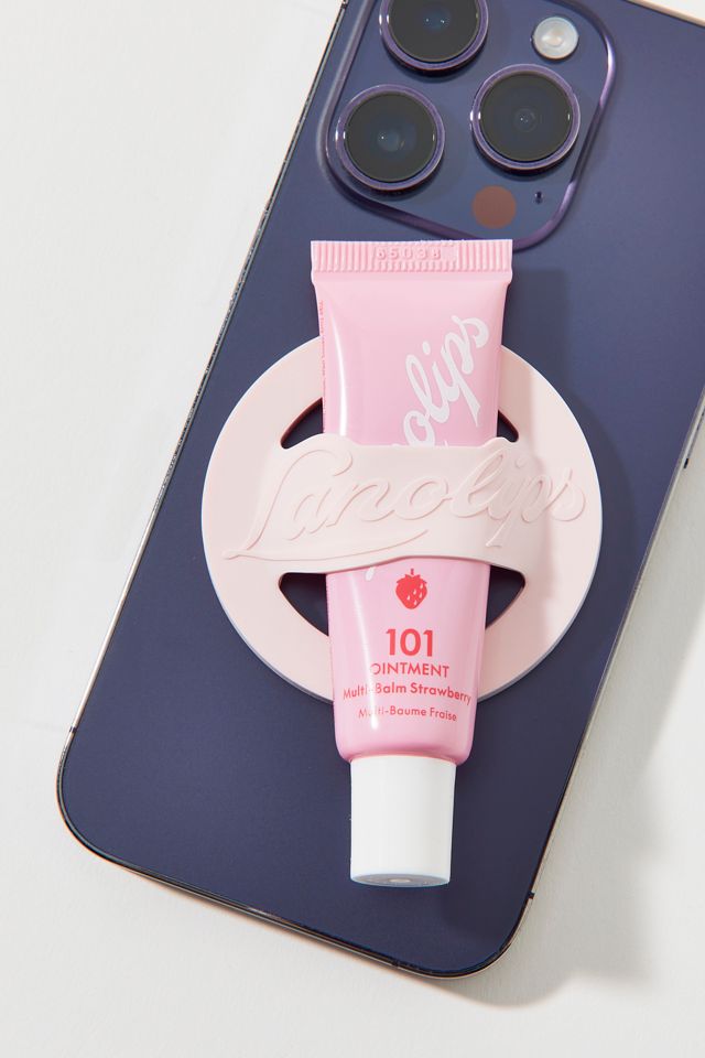 Lanolips 101 Ointment Strawberry & Phone Lip Balm Holder Set | Urban ...