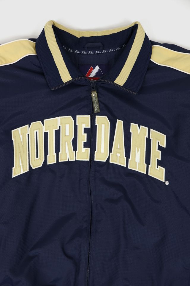 Vintage Notre Dame Full Zip Jacket | Urban Outfitters