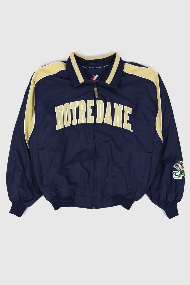 Vintage Notre Dame Full Zip Jacket | Urban Outfitters