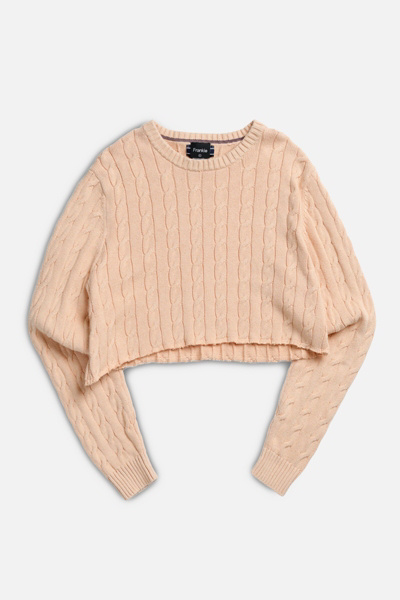 Frankie Collective Rework Crop Knit Sweater 069 | Urban Outfitters