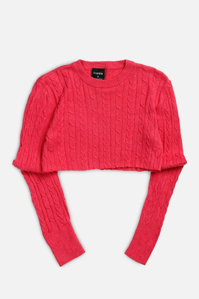 Frankie Collective Rework Crop Knit Sweater 071 | Urban Outfitters