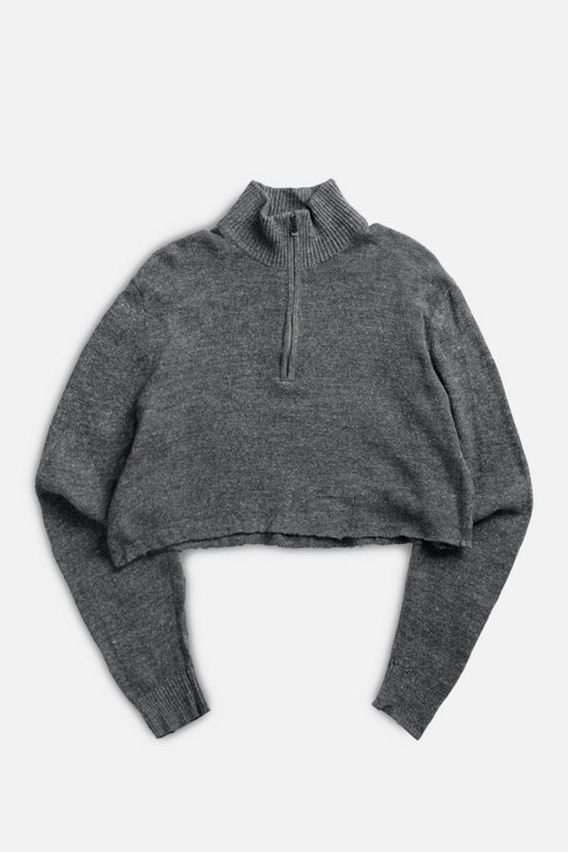Frankie Collective Rework Crop Knit Sweater 025 | Urban Outfitters