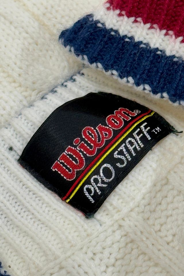 Vintage 1980’s Wilson Tennis Wool Knit Sweater Vest | Urban Outfitters