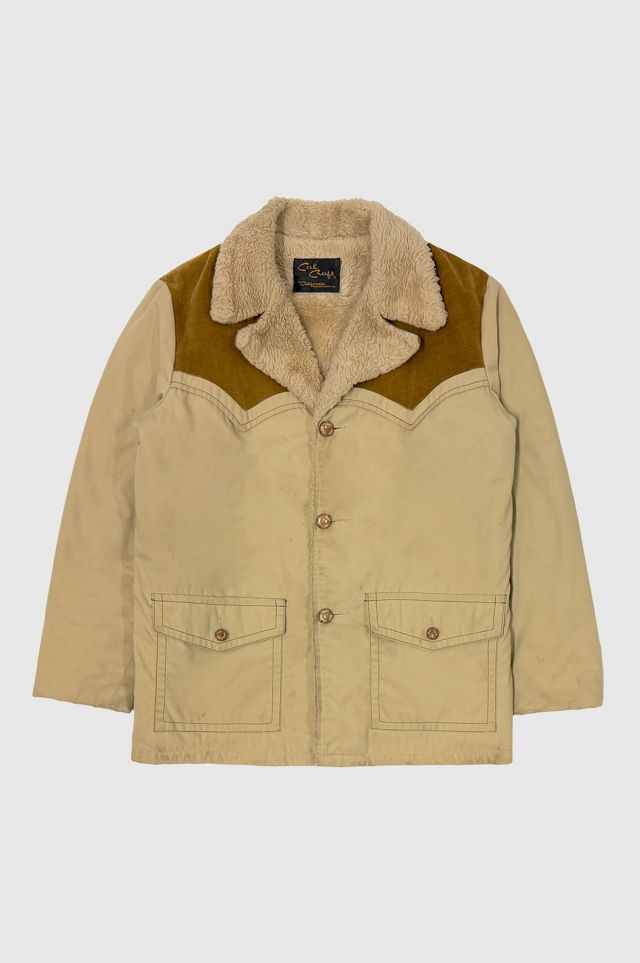 Vintage 1970’s Cal Craft Fleece Lined Western Rancher Jacket | Urban ...