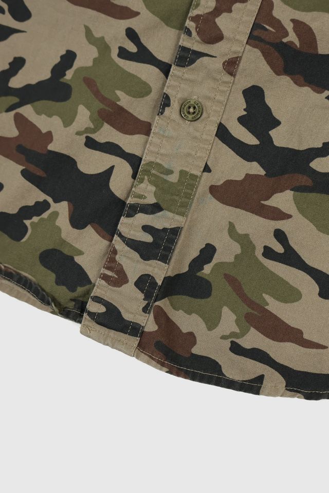 Vintage Camo Button-Down Shirt | Urban Outfitters