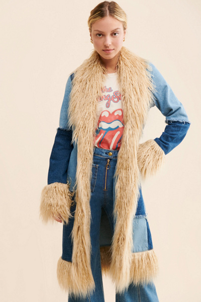 Milk It Vagabond Denim Coat | Urban Outfitters