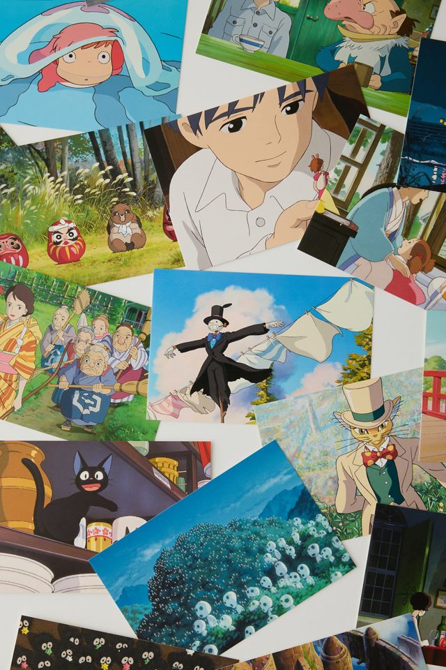 Studio Ghibli 100 Postcards, Volume 2: Final Frames From The Feature ...
