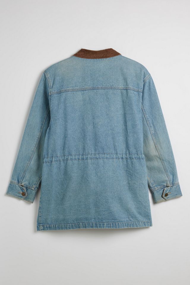 Vintage Light Wash Denim Barn Jacket | Urban Outfitters