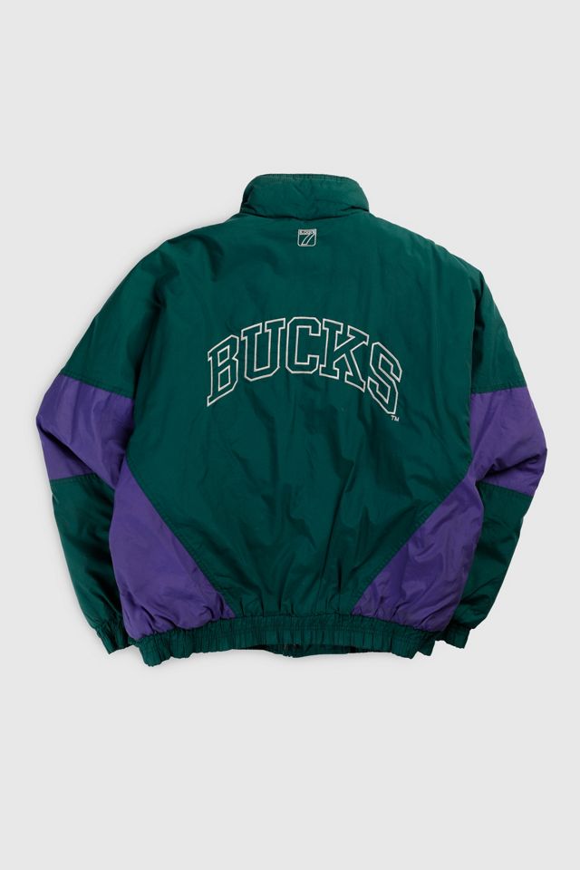 Vintage Milwaukee Bucks NBA Puffer Jacket | Urban Outfitters