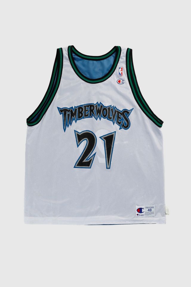 Vintage Reversible Minnesota Timberwolves NBA Jersey | Urban Outfitters