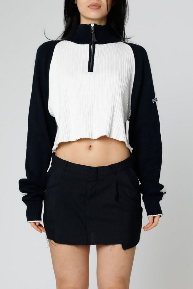 Frankie Collective Rework Crop Knit Sweater 091 | Urban Outfitters