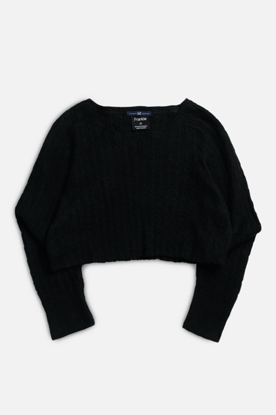 Frankie Collective Rework Crop Knit Sweater 015 | Urban Outfitters
