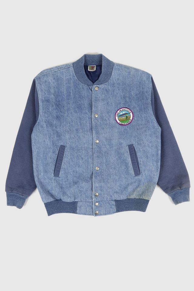 Vintage San Francisco Snap Button Denim Jacket | Urban Outfitters