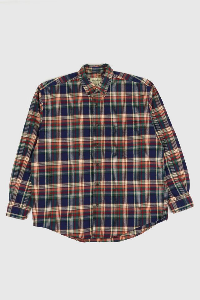 Vintage Eddie Bauer Plaid Button-Down Shirt | Urban Outfitters
