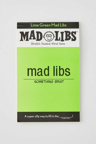 Lime Green Mad Libs: World's Greatest Word Game By Jack Monaco | Urban ...