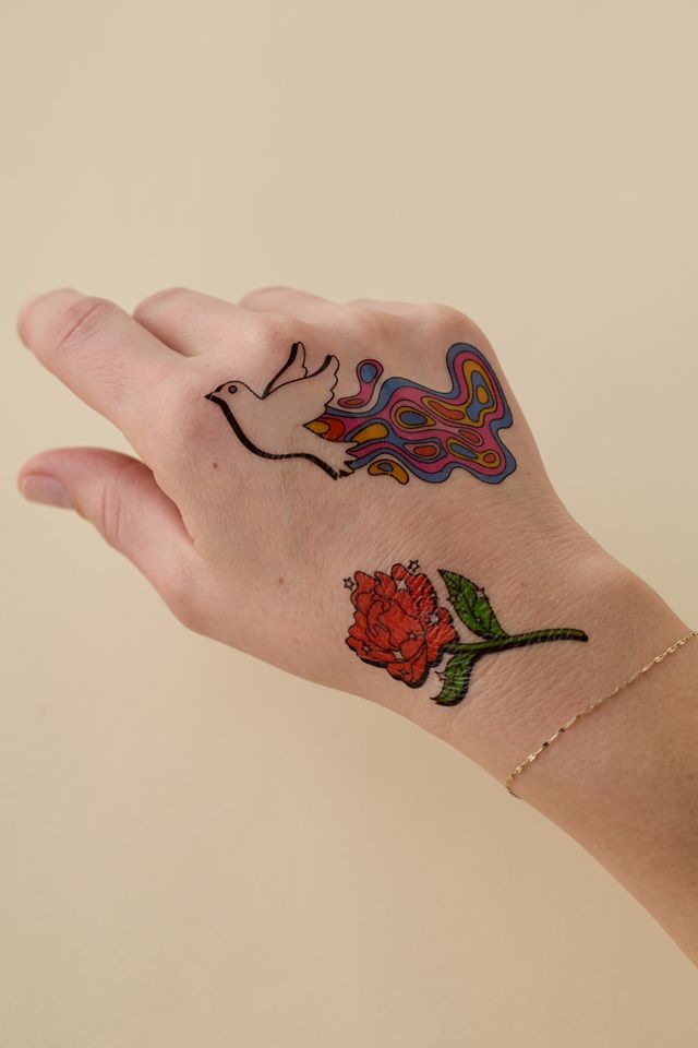 Feel Good Ink: The Happy Little Book Of Temporary Tattoos By Linda ...