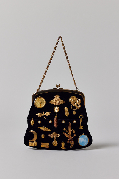 Sirrah Archive Gathered Charm Vintage Purse | Urban Outfitters