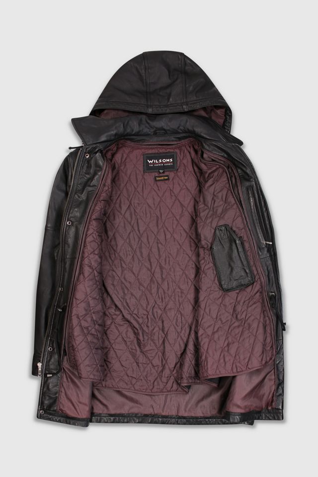 Vintage 90s Wilsons Leather Longline Coat | Urban Outfitters