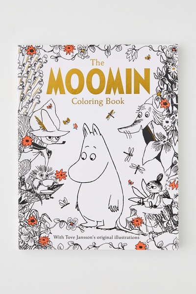 The Moomin Coloring Book By Tove Jansson | Urban Outfitters