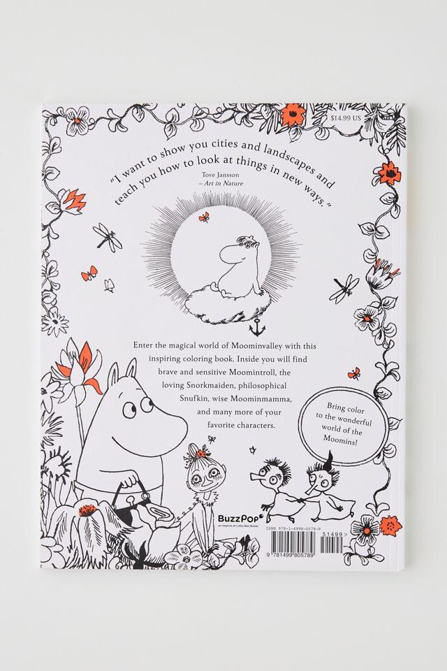 The Moomin Coloring Book By Tove Jansson | Urban Outfitters