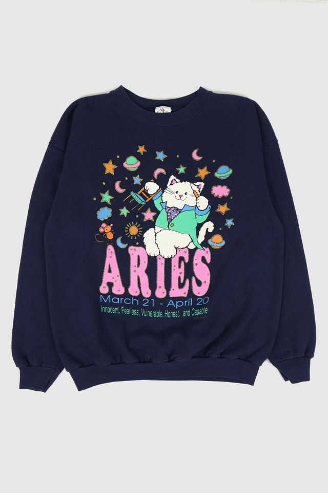 Vintage Aries Crewneck | Urban Outfitters