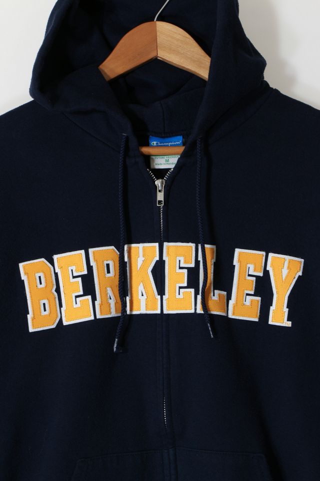 Vintage Champion University of California Berkeley Full Zip Hoodie ...